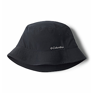 Columbia Unisex Pine Mountain Bucket Hat, Black, Large/X-Large