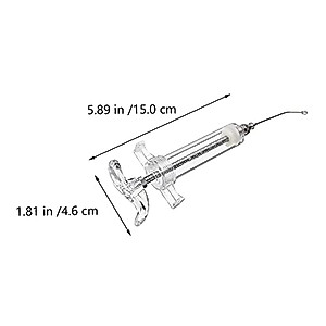 balacoo 1 Set Bird Feeding Syringe Feeding Tube for Baby Birds Parrot Hand Feeding Syringe with 6 Pcs Curved Gavage Tubes (Mixed Color)