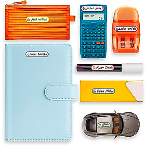 Baby Bottle Labels for Daycare Supplies, 128PCS Waterproof Daycare Labels Self Laminating, Dishwasher Safe, Name Labels for Kids School Stuff, Toddler Name Stickers Tags for Water Bottle Sippy Cup