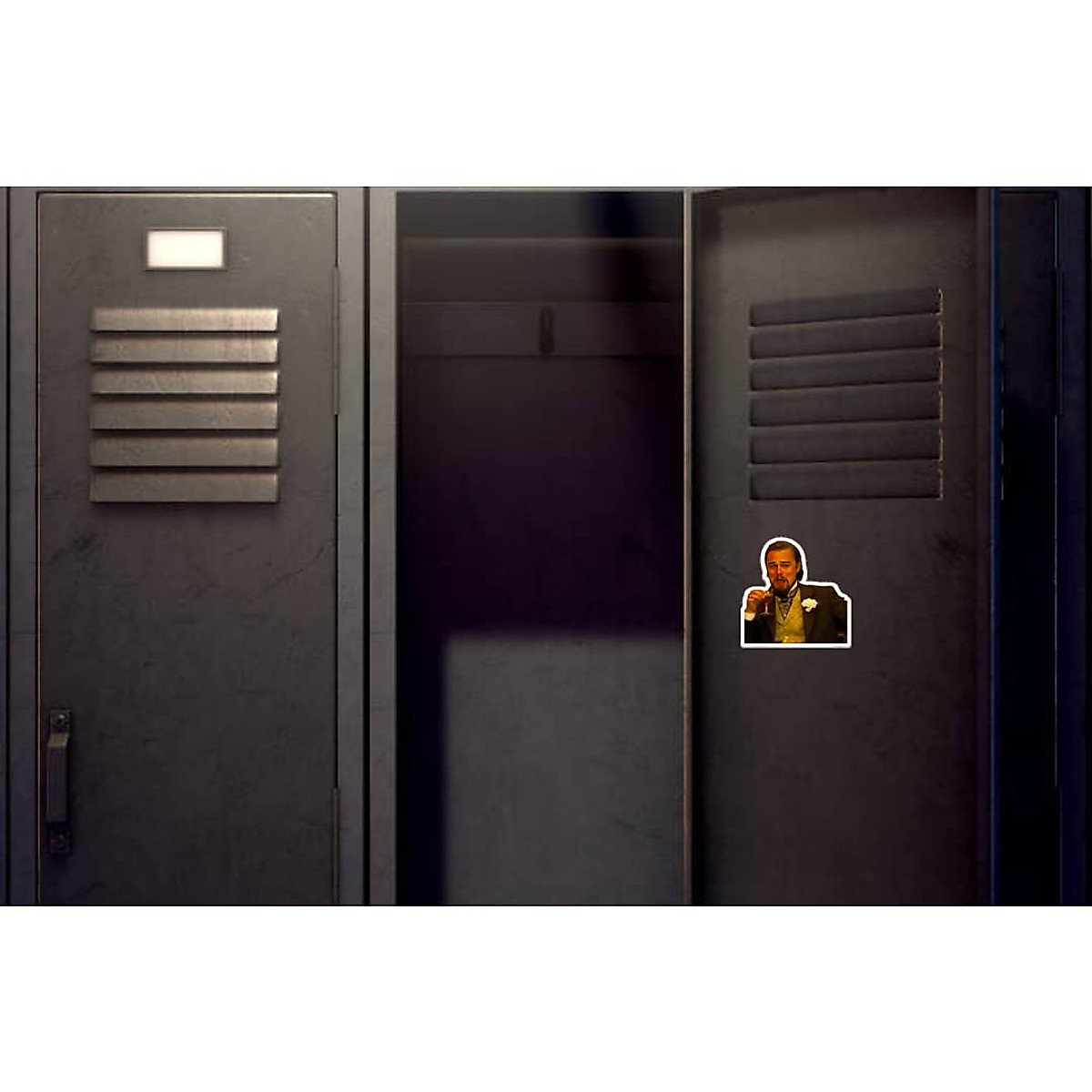 Scoutdoors Leonardo Dicaprio Laughing Meme Magnet 3" by 3"- Make Real Life a Meme, Great Gift for Your Refrigerator, Dorm, Garage, Locker, Office or Vehicle