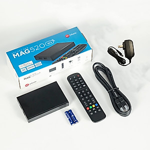 Mag 520 W3 4K HDR, Built-in Dual Band 2.4G/5G WiFi, HDMI Cable (Mag 520W3 is Much Faster Than Old Mag 324w2 and Mag 424W3)