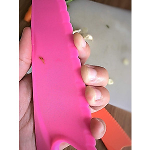 Plastic Kid Knives For Kids Toddler Children Cooking Safe Kitchen Knife Set For Cutting Lettuce Knife Salad Knives