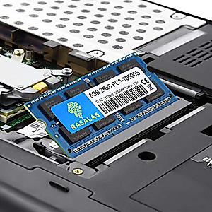 Rasalas 8GB DDR3 PC3-10600S DDR3 1333MHz 1.5V CL9 Ram 2RX8 PC3 204 Pin SODIMM Laptop Notebook Computer Memory Ram Module Chips