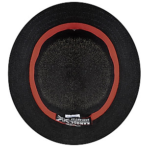 Kangol Bermuda Bucket Hat, Fashion Hats for Men and Women, Large, Black