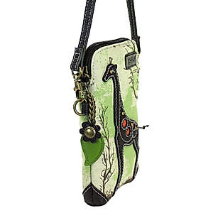 Chala Safari Giraffe Cellphone Crossbody Handbag - Convertable Strap