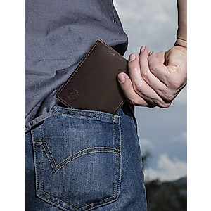 Timberland mens Wellington Leather Rfid Bifold Commuter Security Wallet, brown, One Size