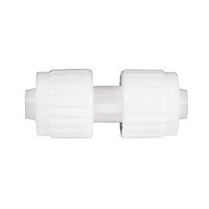 RecPro RV Plumbing Hardware | 06840 | 0.5" Compression to Compression Coupler | Pex Pipe/Tubing Fittings (2 Fittings)