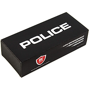 POLICE Stun Gun 800 - Mini Rechargeable with LED Flashlight, Black