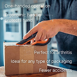 Slice - 10400 Box Cutter, 3 Position Manual Button with Ceramic Blade, Locking blade