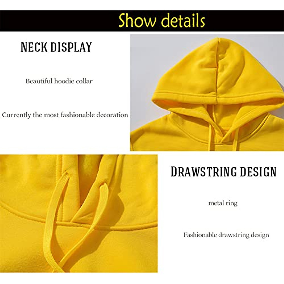 Fxlirpsdsv Men'S Hoodies, Warm Clothes,Made Of Cotton.Soft,Christmas Presents,Loose And Light.Hoodies,Hoodie Set,Hoodie Two Set.X-Large