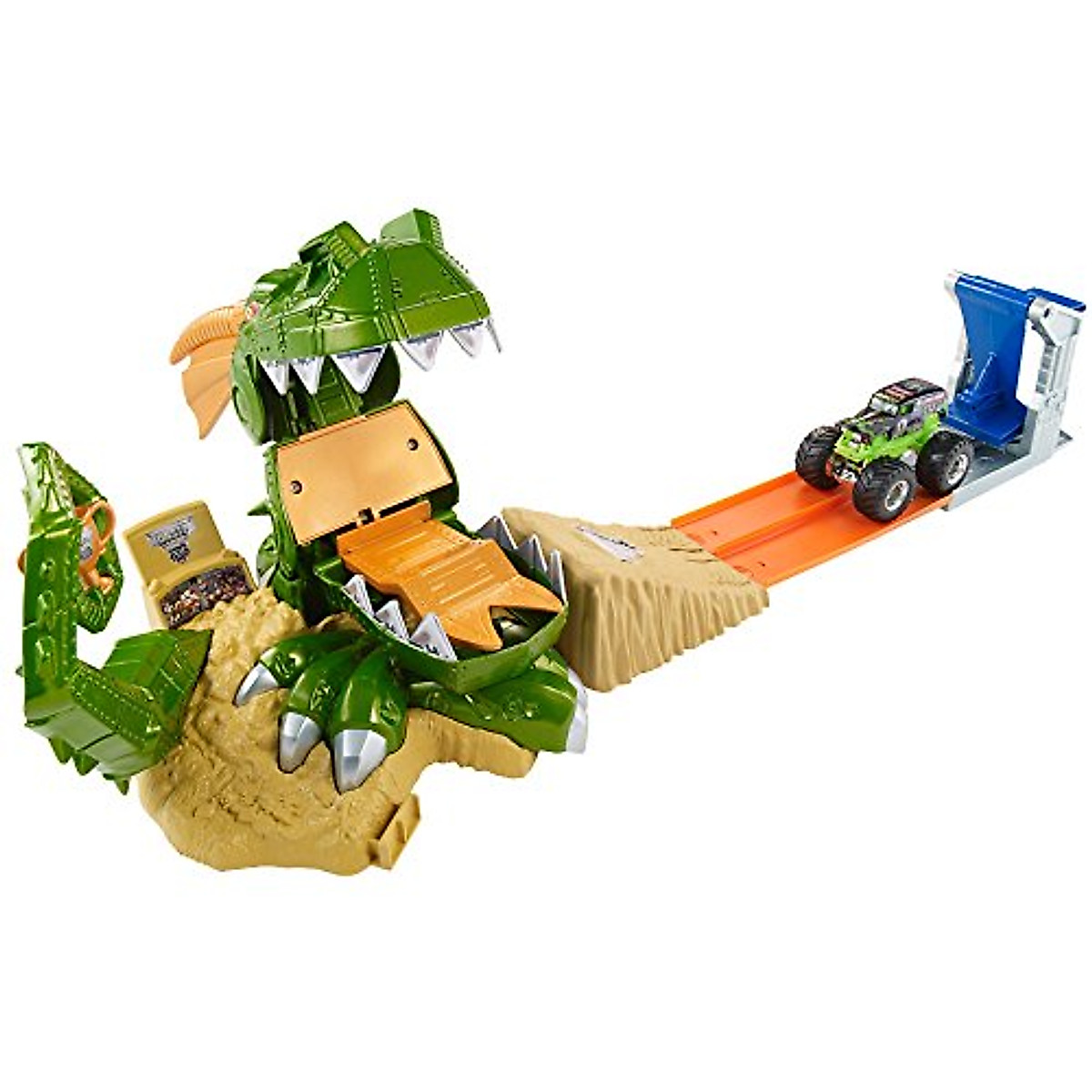 Hot Wheels Monster Jam Dragon Arena Attack Playset