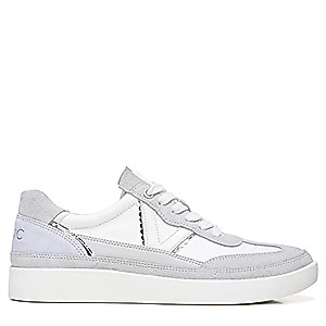Vionic Women's Essence Mylie Lace Up Sneakers- Supportive Ladies Casual Shoes That Include Three-Zone Comfort with Orthotic Insole Arch Support, White 8 Medium