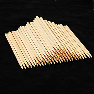 SATINIOR Heavy Duty Wood Stylus Tools for Scratch Art Wooden Stylus Stick Art Sticks (Pack of 100)