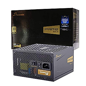 Seasonic PRIME GX-750 | 750W | 80+ Gold | Full Modular | Low Noise | Premium Japanese Capacitor | 12 Year Warranty | Nvidia RTX 30/40 Super & AMD GPU Compatible (Ref. SSR-750GD2)