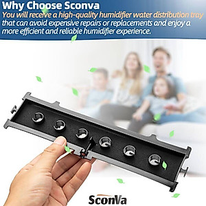 4331 Water Distribution Tray Replacement Compatible with Aprilaire 600 Series Humidifiers for Aprilaire Models 600A & 600M Humidifier Parts Accessories