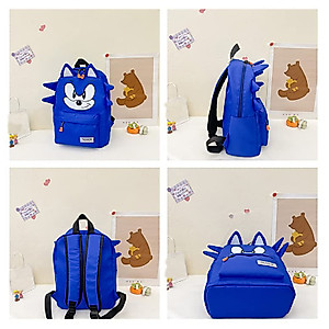 Fidaghre Cartoon Backpack For Boys 15 Inch Lightweight Waterproof Backpacks With Padded Back Apply To Over 3 Years Old