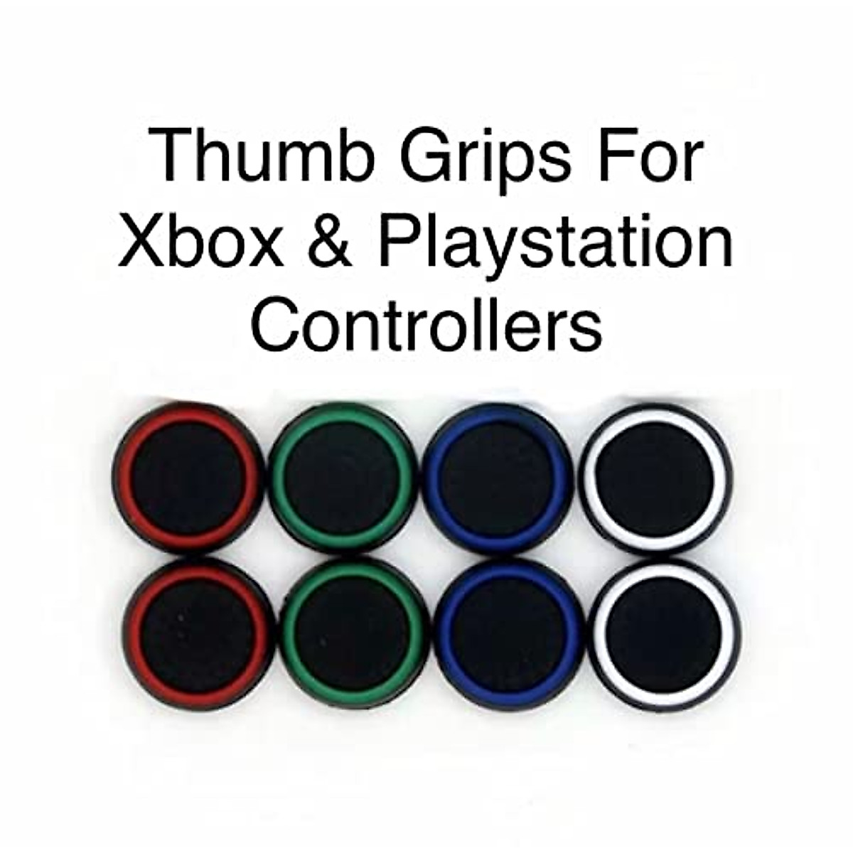 2Pcs Analog Thumb Grip Stick Cover, Dualsense Wireless Controllers Game Remote Joystick Cap, Non-Slip Silicone Handle Protection Cover for PS5/PS4/Xbox one/360/Nintendo Switch PRO (Red Spider-Man)