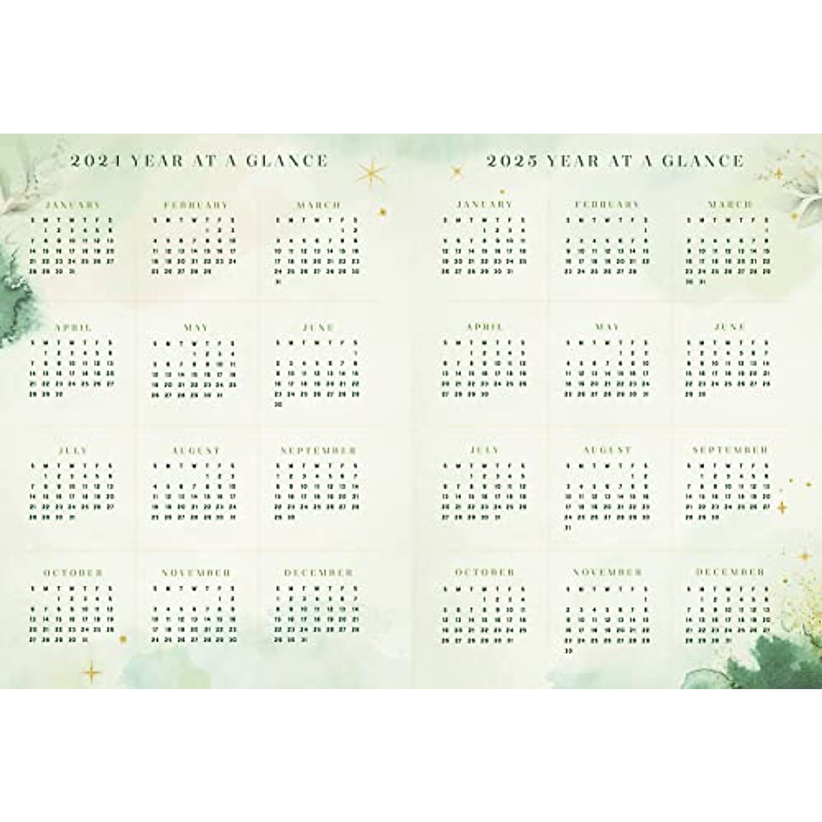 Herbal Magic 2024 Weekly Planner: July 2023 - December 2024