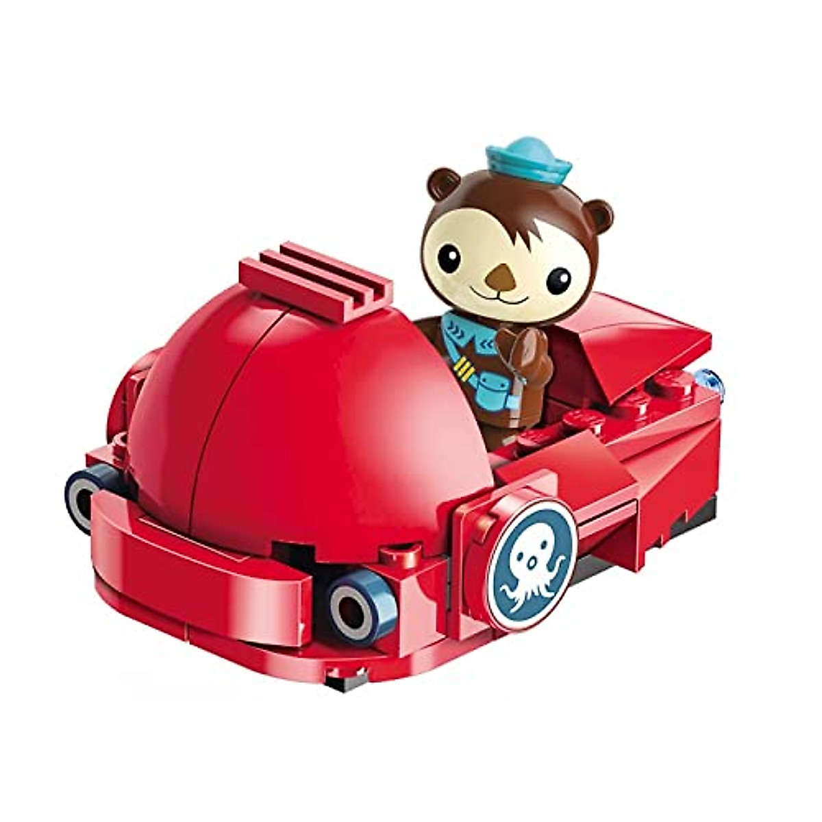 Enlighten for Age 6+ Building Block Ocean Adventure Octonauts GUP-C Blue Whale Vehicle & Barnacles Kwazii Tweak 630pcs Building Brick Set-No Package Box