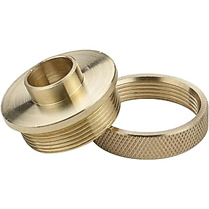 POWERTEC 71166 Short Shank Guide Bushing and Nut, 5/8-Inch