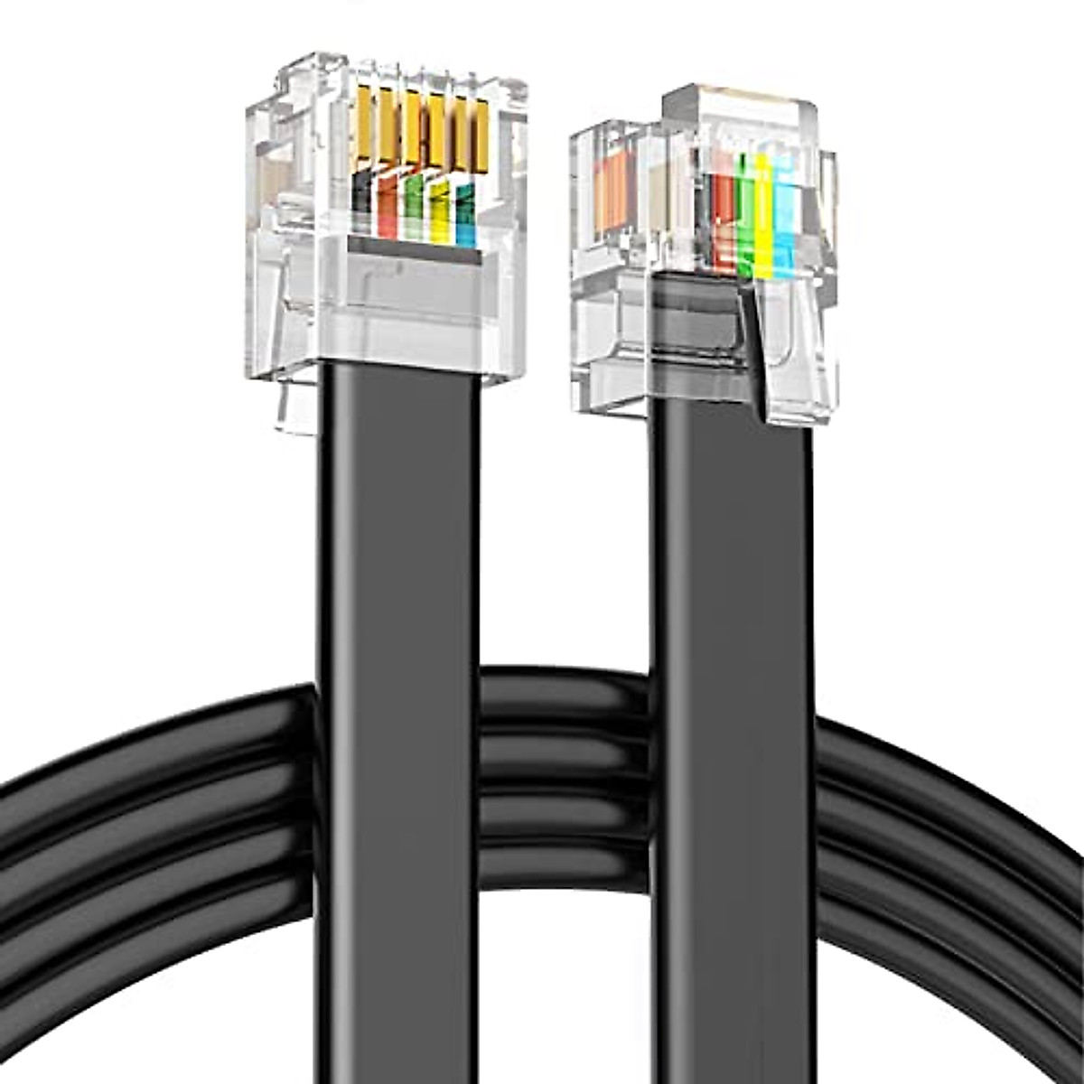 MOOKEENONE 5m 6 Pin Panel Separation Cable for Yaesu FT-7800 FT-8800 FT-7900 FT-8900 16 feet