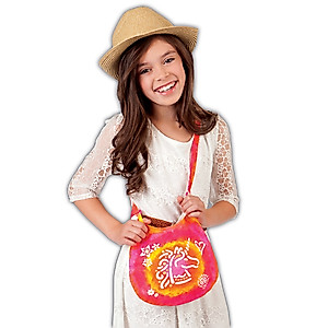 Creativity for Kids Bag Boho Batik Bag, Gold,White