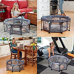 hiccapop MiniPod Baby Dome for On the Go | Travel Baby Tent for Beach Protects from Sun, Wind, Bugs | Lightweight Portable Baby Bed, Baby Beach Tent for Baby | On the Go Baby Dome for Outside & Inside