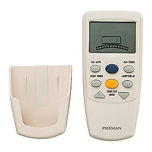 Pikeman Ceiling Fan Remote Control Replace Hampton Bay Thermostatic LCD W Fan Timer FAN-9T L3HFAN-9T (Remote Only)