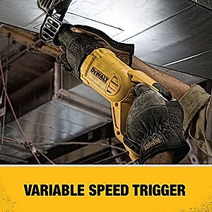 DEWALT Reciprocating Saw, Corded, 12-Amp (DWE305)