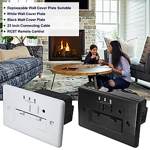 Gas Fireplace Remote Control Kit RCST, for Millivolt Thermostatic Gas Valve On/Off, Compatible with Ambient, Majestic, Monessen, Vermont Castings Gas Valve Fireplaces and Stoves, 5 Year Warranty