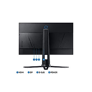 Samsung Odyssey G3 Series 27-Inch FHD 1080p Gaming Monitor, 144Hz, 1ms, 3-Sided Border-Less, VESA Compatible, Height Adjustable Stand, FreeSync Premium (LF27G35TFWNXZA)