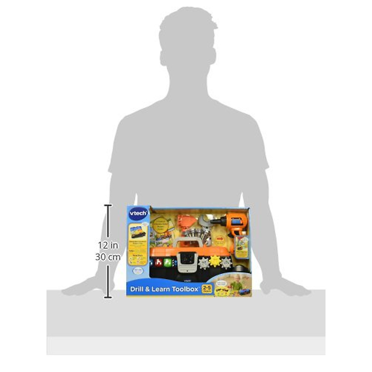 VTech Drill and Learn Toolbox, Orange