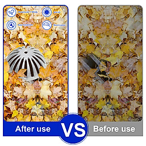 10 Pack Floor Sink Strainer Floor Drain Strainer Heavy Duty Aluminum Dome Sink Drain Strainer Floor Drain Cover for Kitchen, Bar, Outdoor Garden or Bath 5-1/4" Diameter x 2-1/4"H