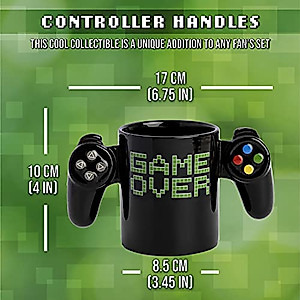 Paladone Game Over Coffee Mug | Gift for Gamers