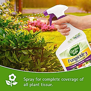 Garden Safe Brand Fungicide3, Ready-to-Use, 24-Ounce, 2 Pack