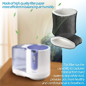 ANTOBLE Humidifier Filter Wick Replacements for Holmes HWF65 HWF65PDQ-U, Replace Part # HWF65CS Filter C - 2 Pack