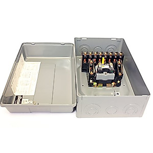 SCHNEIDER ELECTRIC 8903LG1000V02 Lighting Contactor 600-Vac 30-Amp L Electrical Box