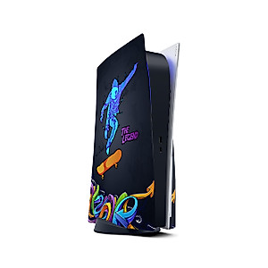 TACKY DESIGN PS5 Skater Skin for PlayStation 5 Console and 2 Controllers, skin Vinyl 3M Decal Stickers Full wrap Cover (Disk Edition)