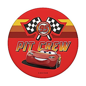 Disney Pixar Cars Lightning McQueen Pit Crew PopSockets Grip and Stand for Phones and Tablets
