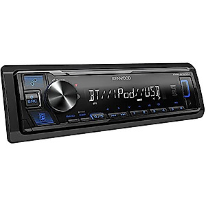 KENWOOD KMM-BT232U Bluetooth Car Stereo with USB Port, AM/FM Radio, MP3 Player, Detachable Face
