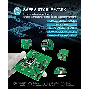 sixcow IDXL2DB1930 Display Board Replacement for Hayward H350FDP, Universal H-Series Induced Draft Heater Models H250IDL2, H350IDL2, and H400IDL2