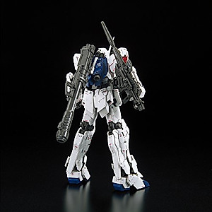 Bandai Hobby RG 1/144 Unicorn Gundam UC Model Kit Figure, Multi-Colored, 8" (BAN216741)