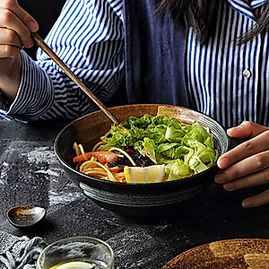 GagalU Fine Dinnerware Sets,Dinner Plate Ceramics Dinnerware Set, Japanese Style 32 Pieces Plates and Bowls Sets/Matte Porcelain Dinner Set with Sushi Plate Suitable for housewarmingurant & MICR