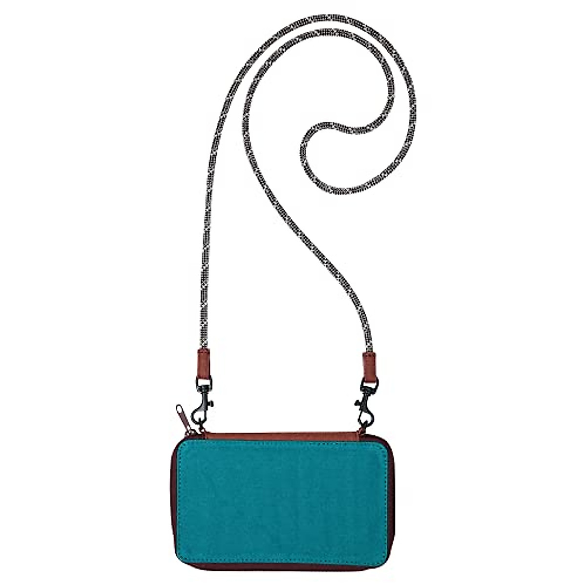 KAVU Go Time Bi-Fold Crossbody Wallet with Rope Strap - Countryside