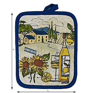 Potholders for Kitchens-Hot Pads-Hot Pads for Kitchen Counter Set-9x 7 inch