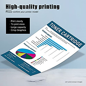 MOLIMER TN225 (BK/C/M/Y) High Yield Toner Cartridge Replacement for Brother TN-225 TN 225 Toner HL-3140CW HL-3150CDN MFC-9130CW MFC-9140CDN DCP-9015CDW DCP-9020CDN Printer Toner, 4 Pack