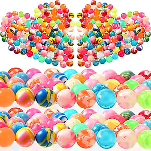 300 Pcs Small Bouncy Balls Bulk for Kids Rubber High Bouncing Balls 0.78 Inch/ 20 mm Mini Neon Bouncing Balls for Back to School Game Prizes Party Favors Birthday Gift Vending Machines Activities