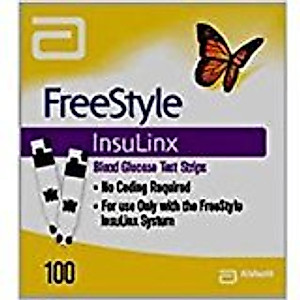 Freestyle Insulinx Blood Glucose Test Strips