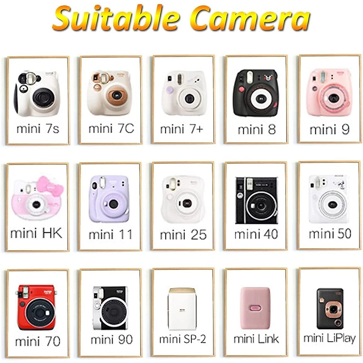 Fujifilm Instax Mini Instant Film (3 Twin Packs, 60 Total Pictures) - International Version