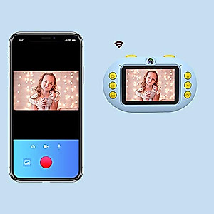 LKYBOA Children's Digital Camera Toy Can Take Pictures and Video Baby Photography HD Children's Day Birthday Gift (Color : A)